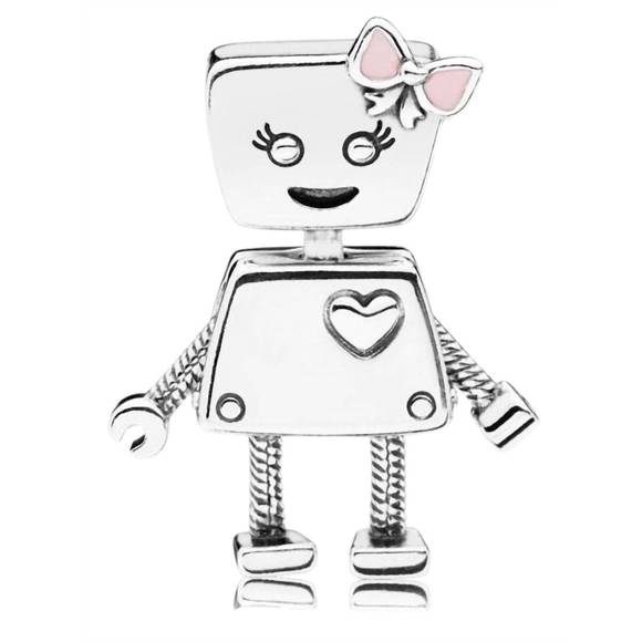 Pandora | Jewelry | New Pandora Floral Bella Bot Charm In Silver | Poshmark